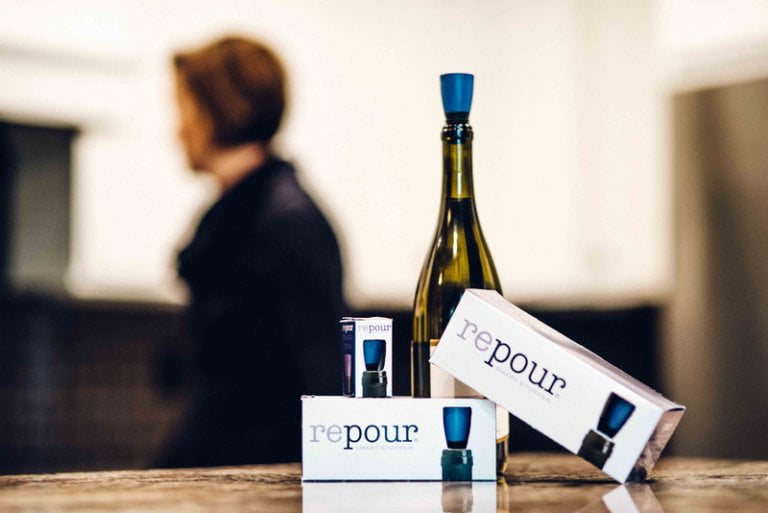 Repour - A Simple and Clever New Wine Saver • Reverse Wine Snob