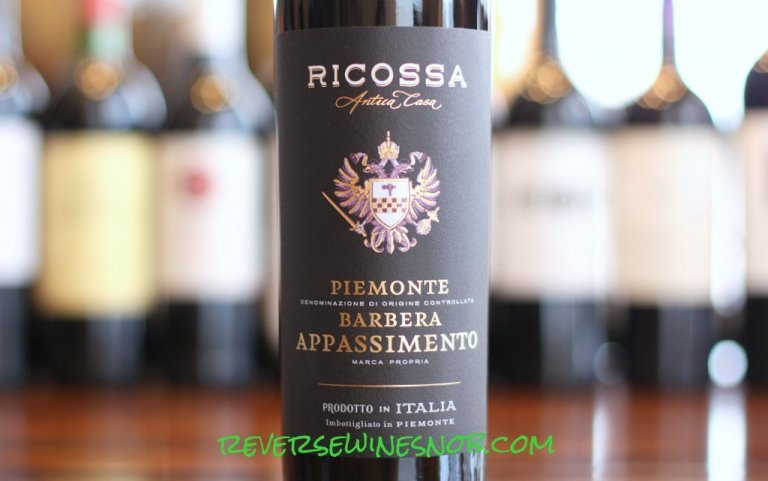 Ricossa Antica Casa Piemonte Barbera Appassimento - One-of-a-Kind!