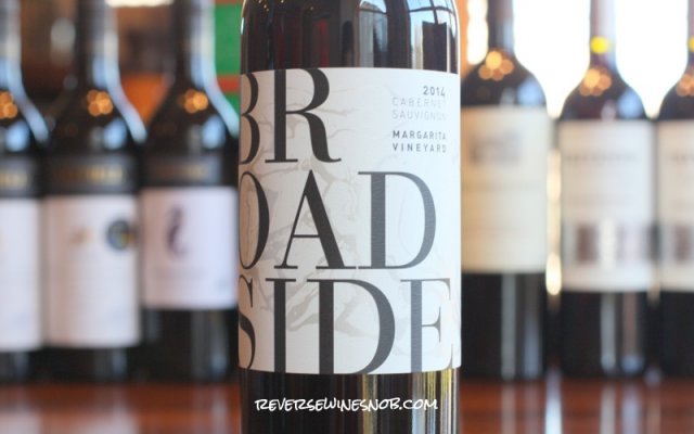 Broadside Margarita Vineyard Cabernet Sauvignon - A Blast Of Bold Flavor