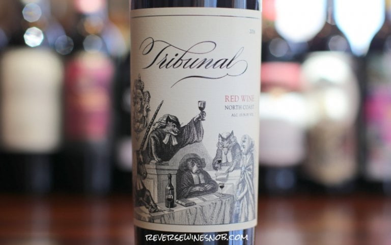 Tribunal Red Wine - Guilty of Good Taste • Reverse Wine Snob®