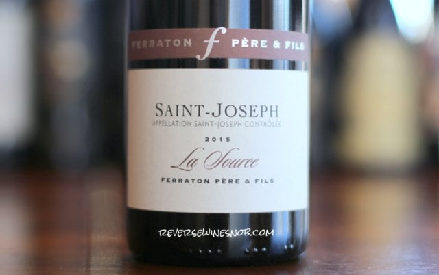 Ferraton Saint-Joseph La Source - A True Treat • Reverse Wine Snob