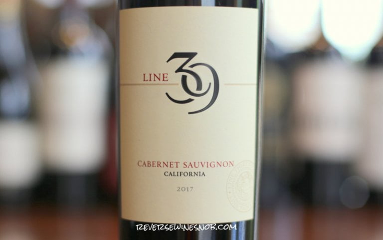 Line 39 Cabernet Sauvignon – A Sure Bet • Reverse Wine Snob