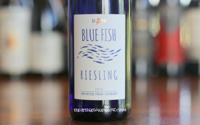 Blue Fish Original Riesling - A Good Catch • Reverse Wine Snob
