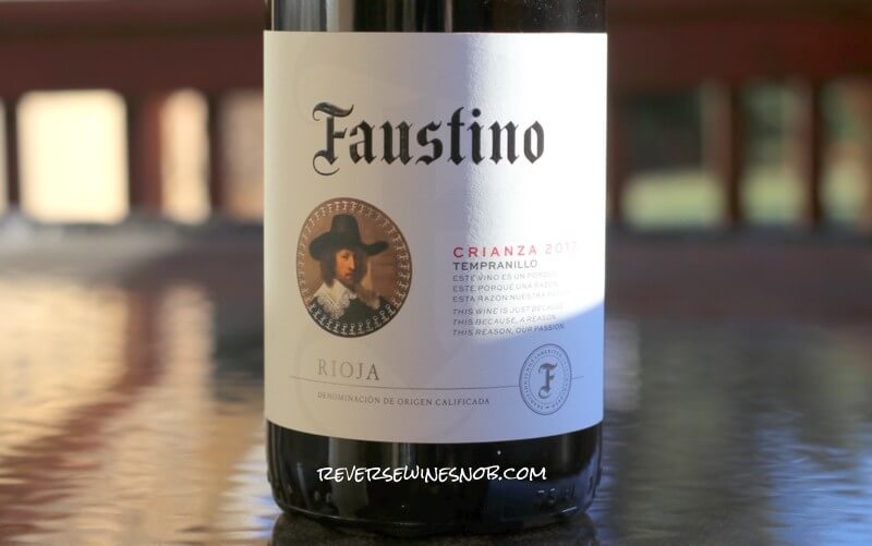 Faustino Crianza Rioja - Fresh and Juicy • Reverse Wine Snob
