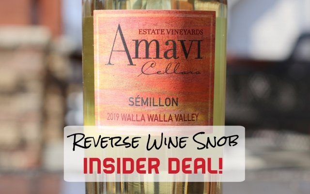 INSIDER DEAL! The Extremely Satisfying Amavi Cellars Semillon