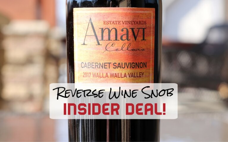 Insider Deal! Amavi Cellars Cabernet Sauvignon – A Walla Walla Wonder