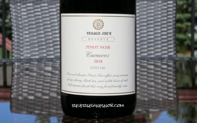 Trader Joe's Reserve Carneros Pinot Noir - Surprisingly Good