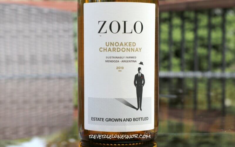 Zolo Unoaked Chardonnay – Simple and Fruity • Reverse Wine Snob