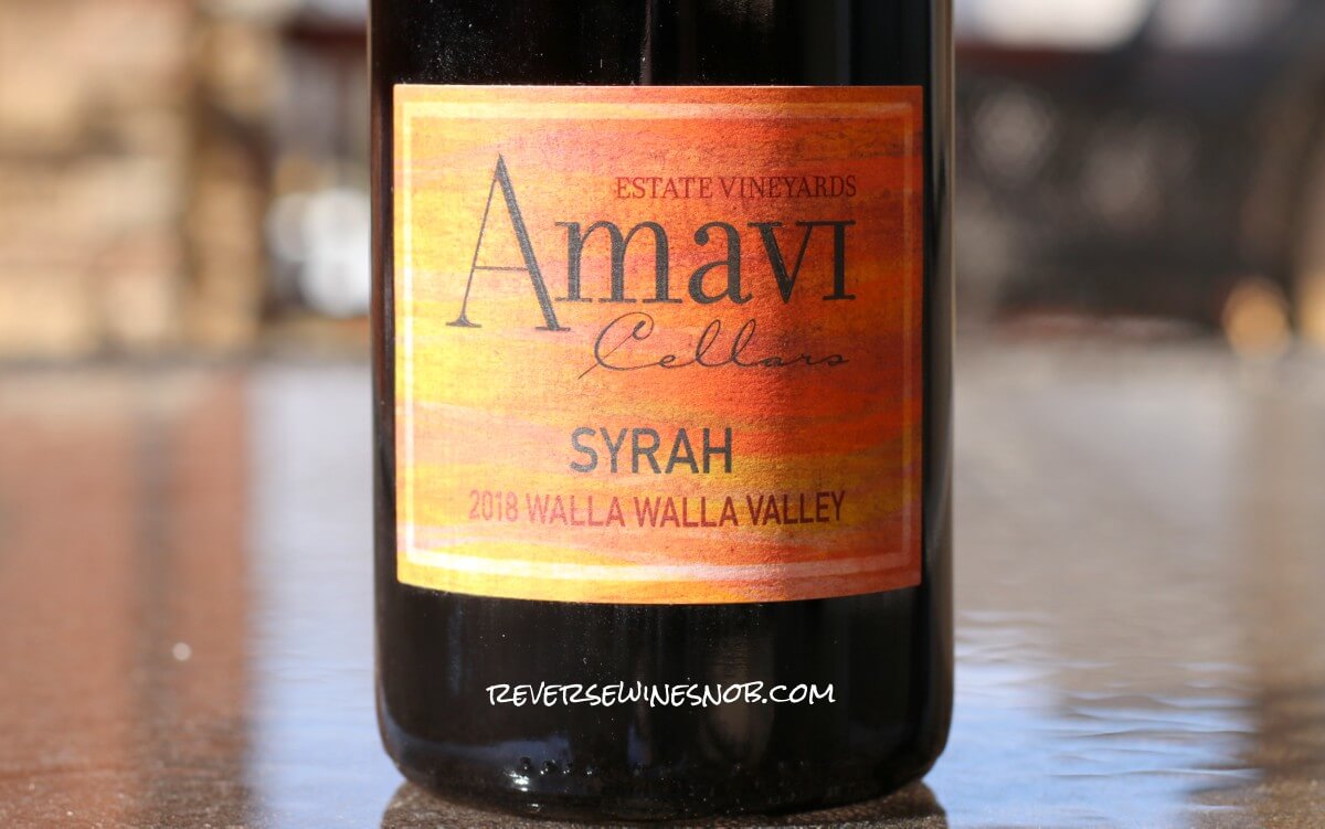 INSIDER DEAL! Amavi Cellars Walla Walla Valley Syrah – Nirvana