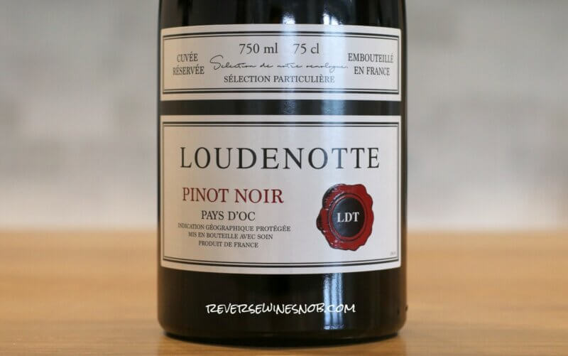 Loudenotte Cuvée Réservée Pinot Noir From Trader Joe's • Review