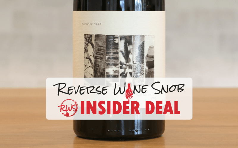 INSIDER DEAL! J Dusi Paper Street The Narrator Red Blend