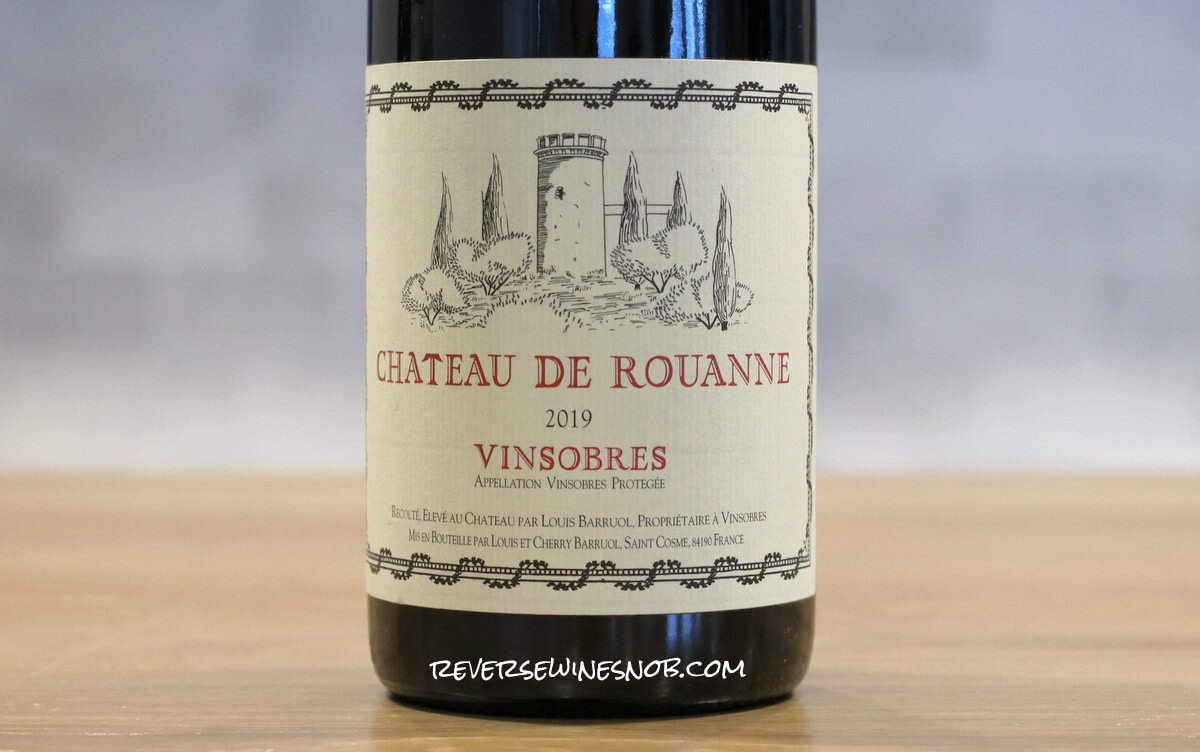 Chateau de Rouanne Vinsobres - Deliciously Dark and Chewy