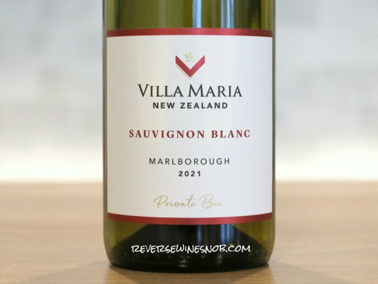 Villa Maria Sauvignon Blanc - Very Nice • Reverse Wine Snob