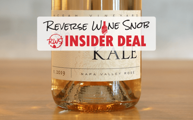 Insider Deal! Kale McGah Vineyard Rutherford Rosé Over 50% Off
