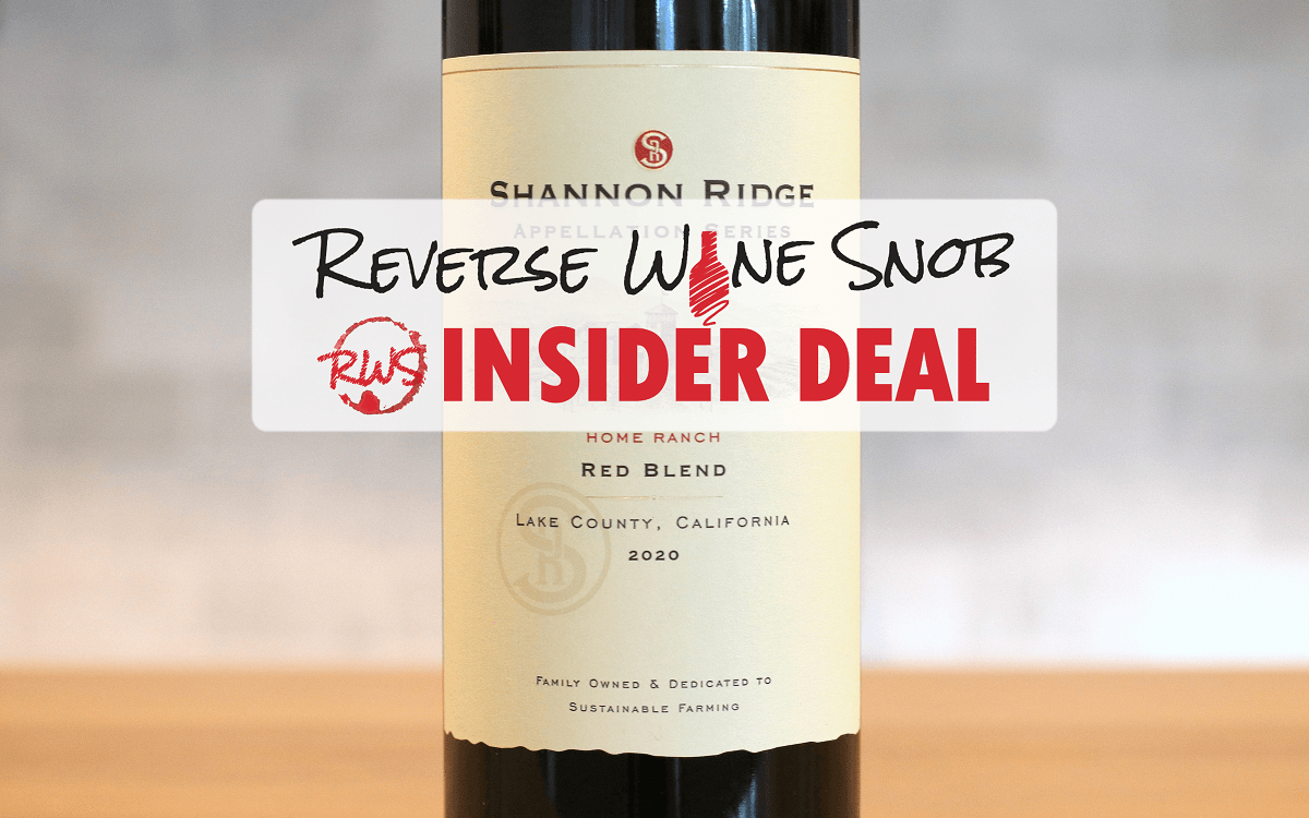 Bulk Buy INSIDER DEAL! Shannon Ridge Home Ranch Red Blend • Reverse ...