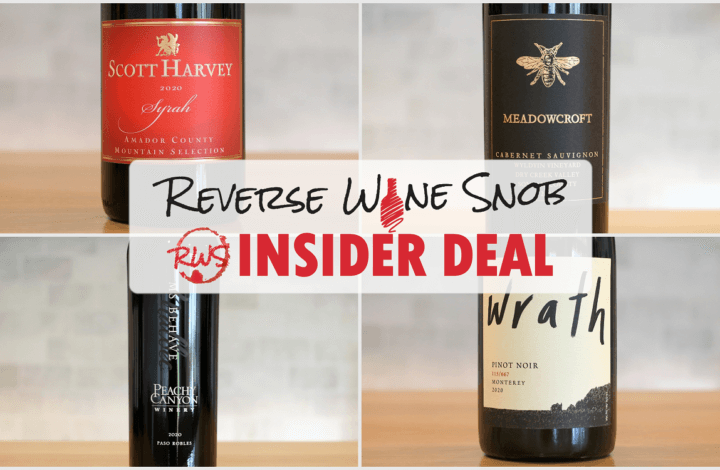Reverse Wine Snob Insider Deals - Limited Time, Winery Direct Deals