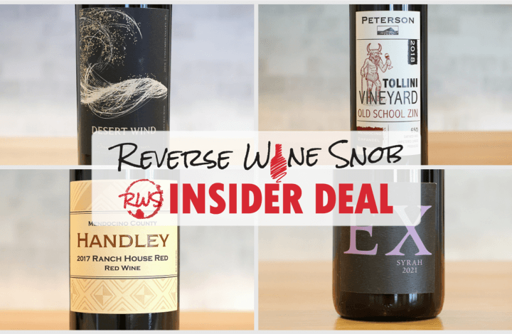 Reverse Wine Snob Insider Deals - Limited Time, Winery Direct Deals
