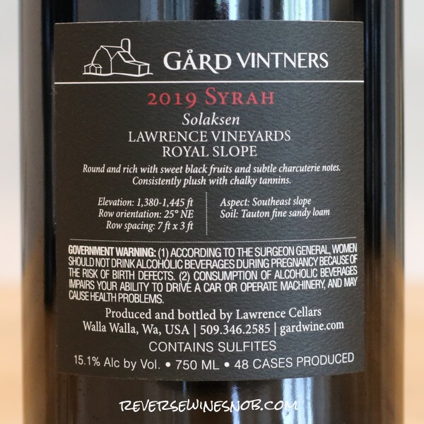 INSIDER DEAL! Gard Collection Series Syrah XX% OFF • Reverse Wine Snob