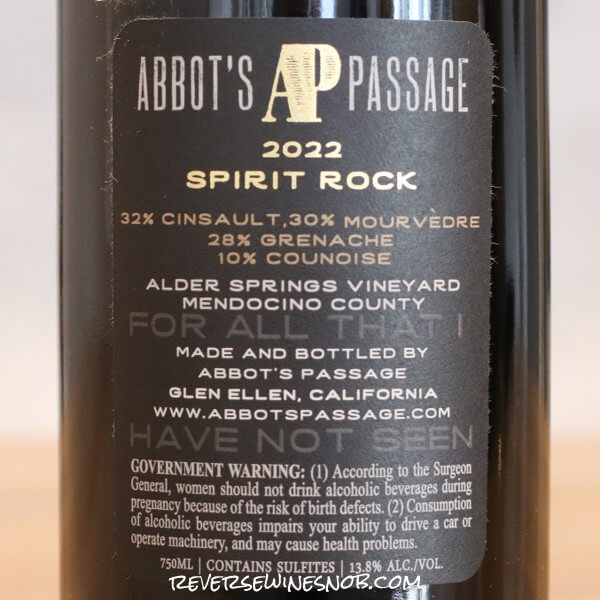 INSIDER DEAL! XX% OFF Abbot's Passage Rhone Reds • Reverse Wine Snob