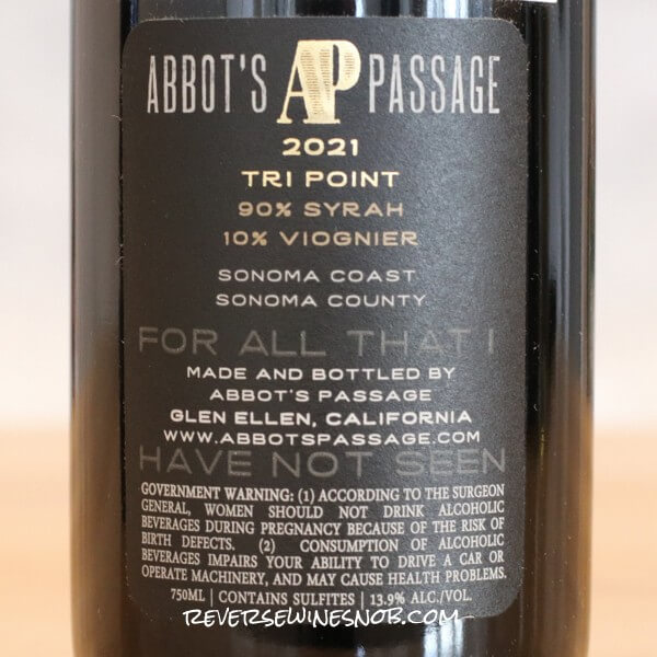 INSIDER DEAL! XX% OFF Abbot's Passage Rhone Reds • Reverse Wine Snob