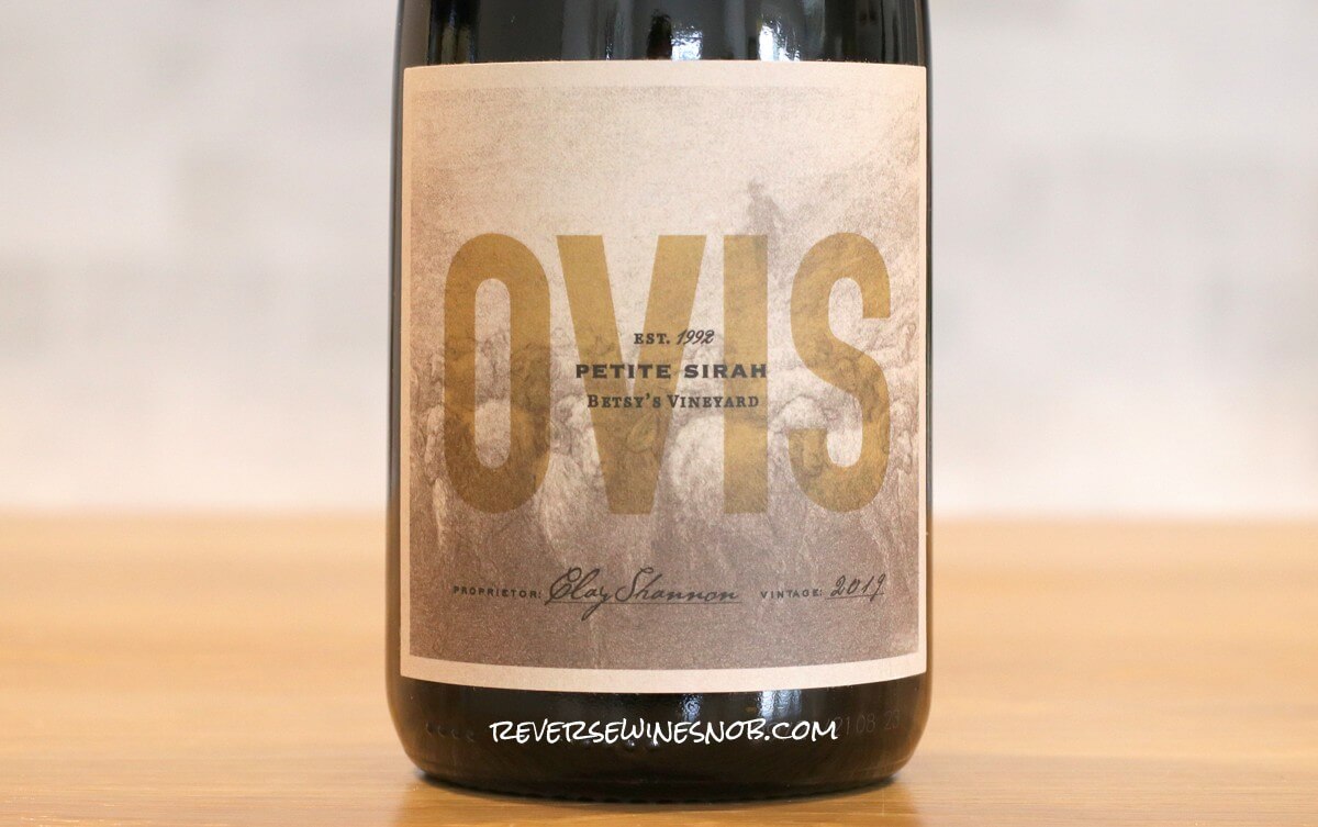 INSIDER DEAL! XX% OFF 94-Point Ovis Betsy's Vineyard Petite Sirah • Reverse Wine Snob