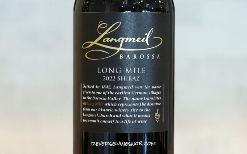 Trader Joe's Langmeil Long Mile Shiraz Review • Reverse Wine Snob