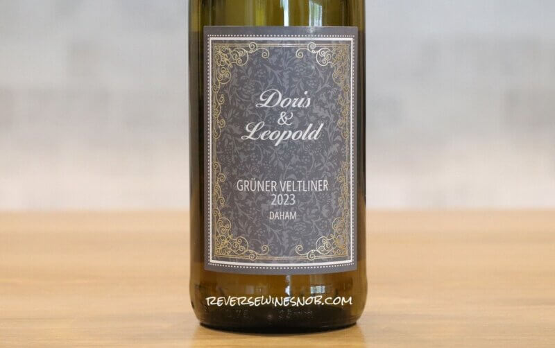 Doris & Leopold Gruner Veltliner Daham From Trader Joe's • Reverse Wine ...
