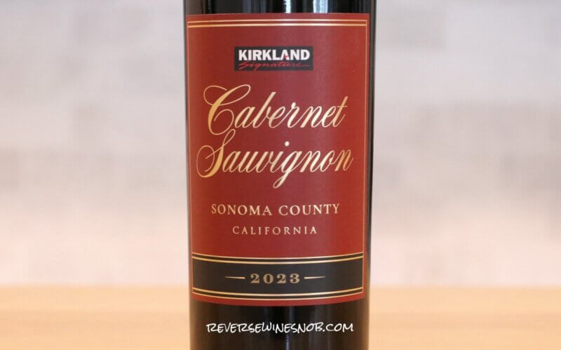 Kirkland Signature Sonoma Cabernet Sauvignon Review • Reverse Wine Snob