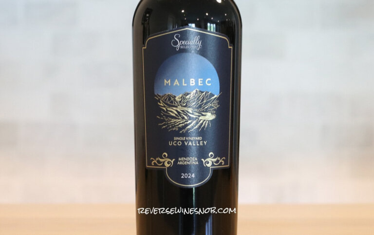 Aldi Specially Selected Uco Valley Malbec Review • Reverse Wine Snob