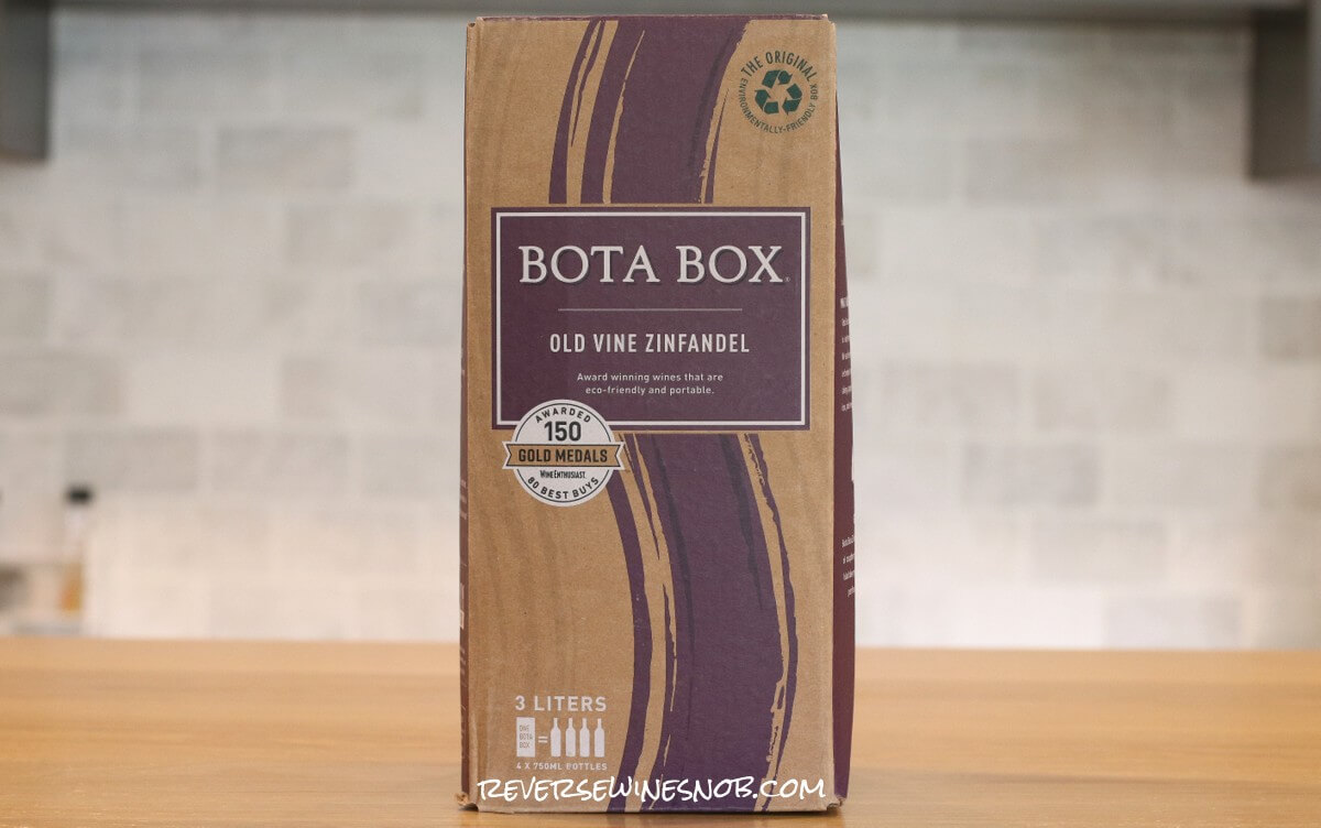 Bota Box Old Vine Zinfandel Review • Reverse Wine Snob