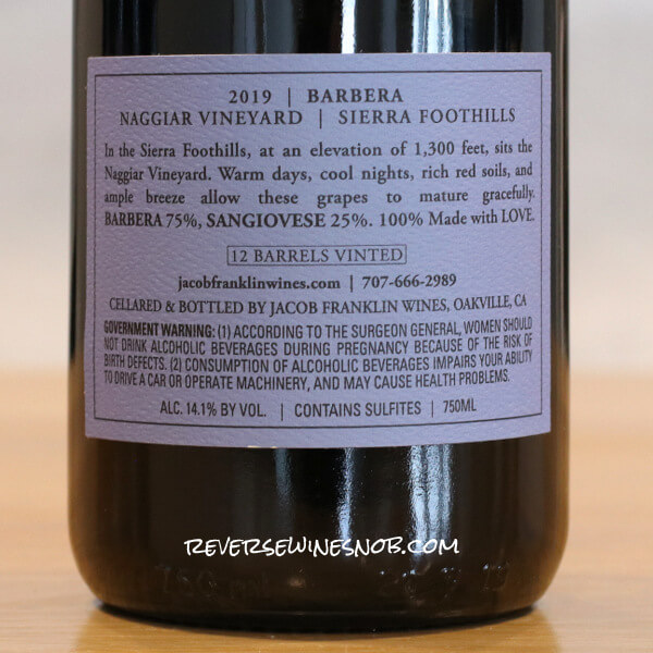 INSIDER DEAL! XX% OFF Jacob Franklin Sierra Foothills Italian Reds ...