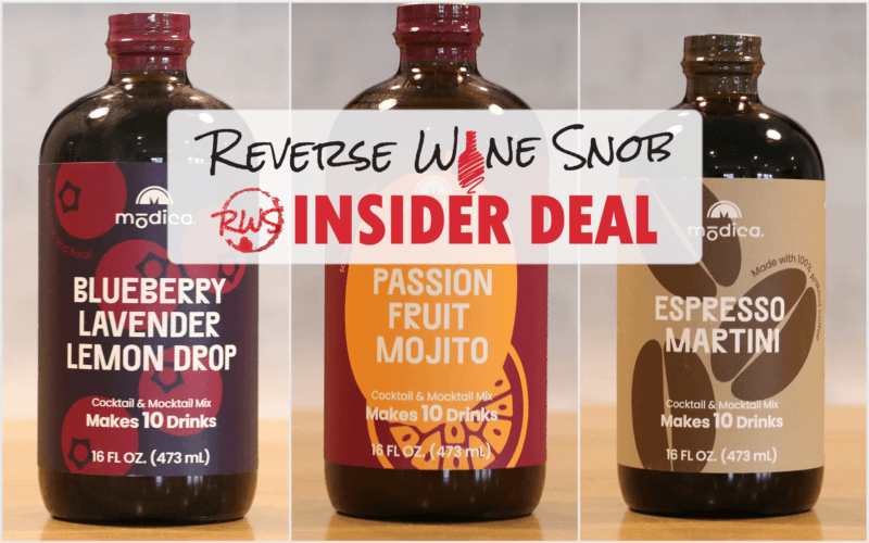 INSIDER DEAL! Modica Cocktail Mixers 25% OFF Plus Free Shipping ...