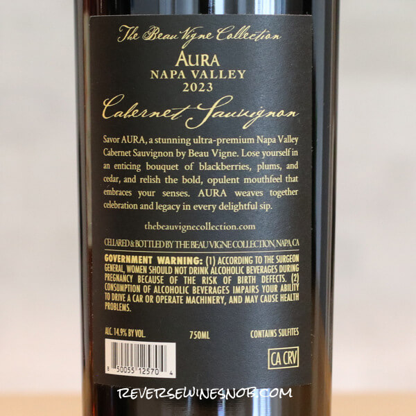 INSIDER DEAL! 73% OFF 94-Point Beau Vigne Aura Napa Cabernet • Reverse ...